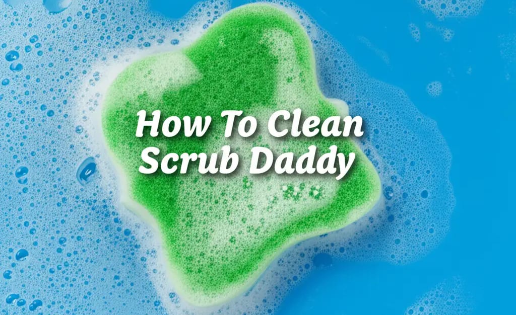 How To Clean Scrub Daddy — Be A Cleaner