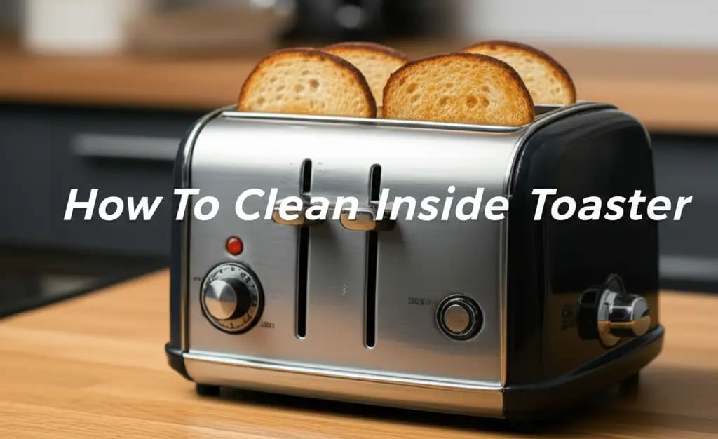 How To Clean Inside Toaster — Be A Cleaner