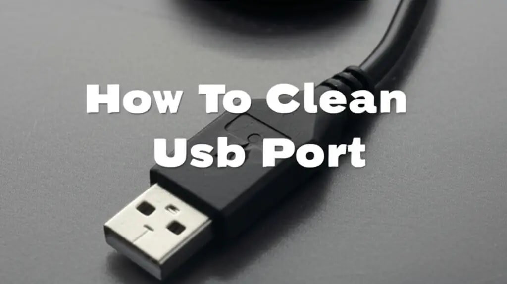 How To Clean Usb Port — Be A Cleaner