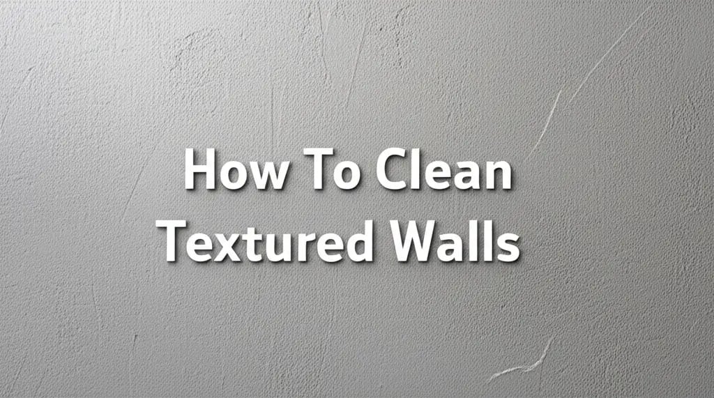 How To Clean Textured Walls — Be A Cleaner