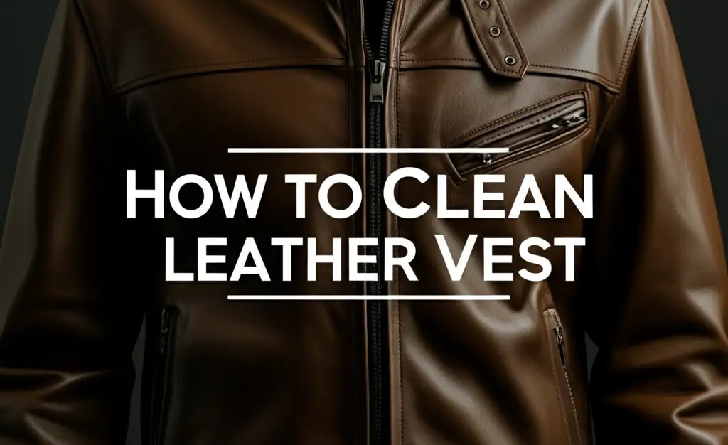 How To Clean Leather Vest — Be A Cleaner