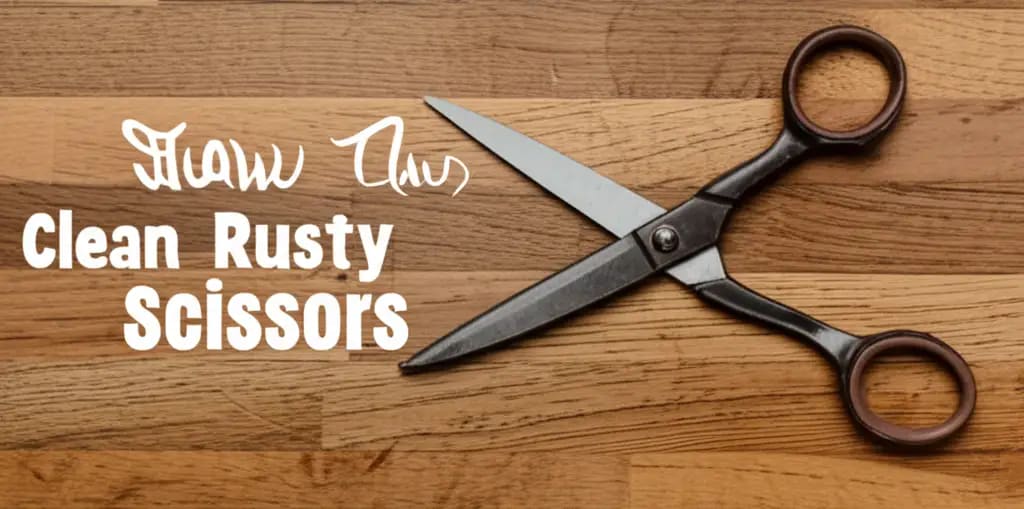How To Clean Rusty Scissors — Be A Cleaner