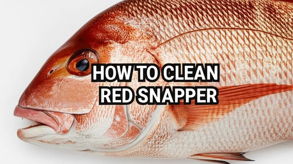 How To Clean Red Snapper — Be A Cleaner