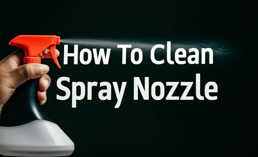 How To Clean Spray Nozzle — Be A Cleaner