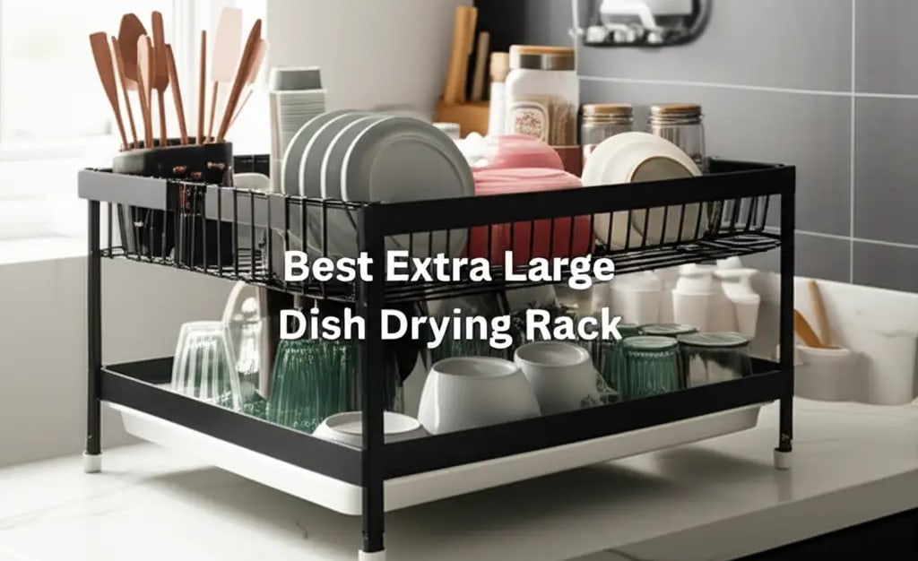 7 Best Extra Large Dish Drying Racks for 2025 — Be A Cleaner