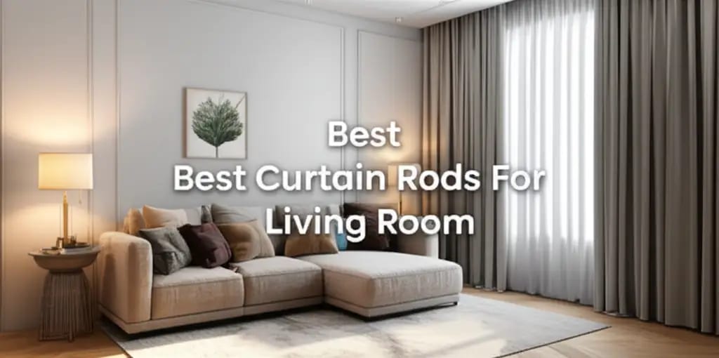 10 Best Curtain Rods For Living Room 2026 — Home Essentials Guide (HEG)