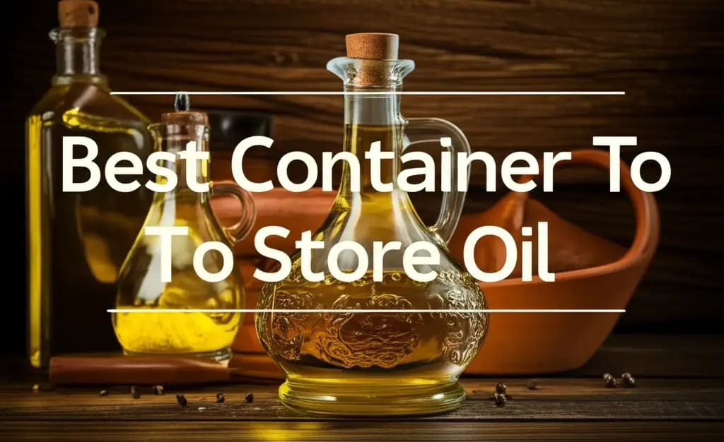 9 Best Container To Store Oil for a Tidy Kitchen 2026 — Be A Cleaner