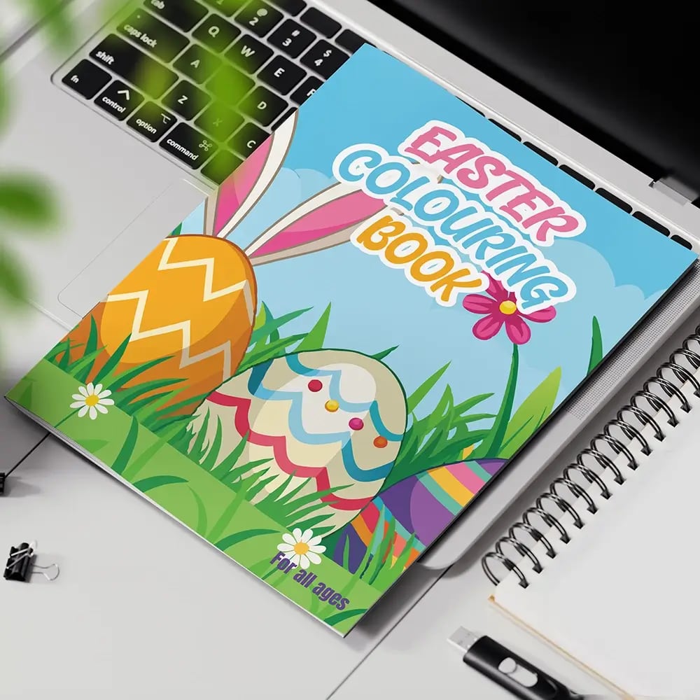 Easter Coloring Books for Free | Fun Activities | Captain Printworks