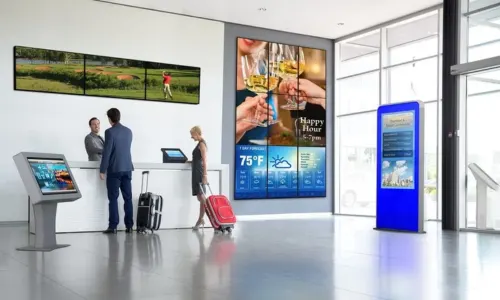 Digital Signage for Hotels | AutomateB