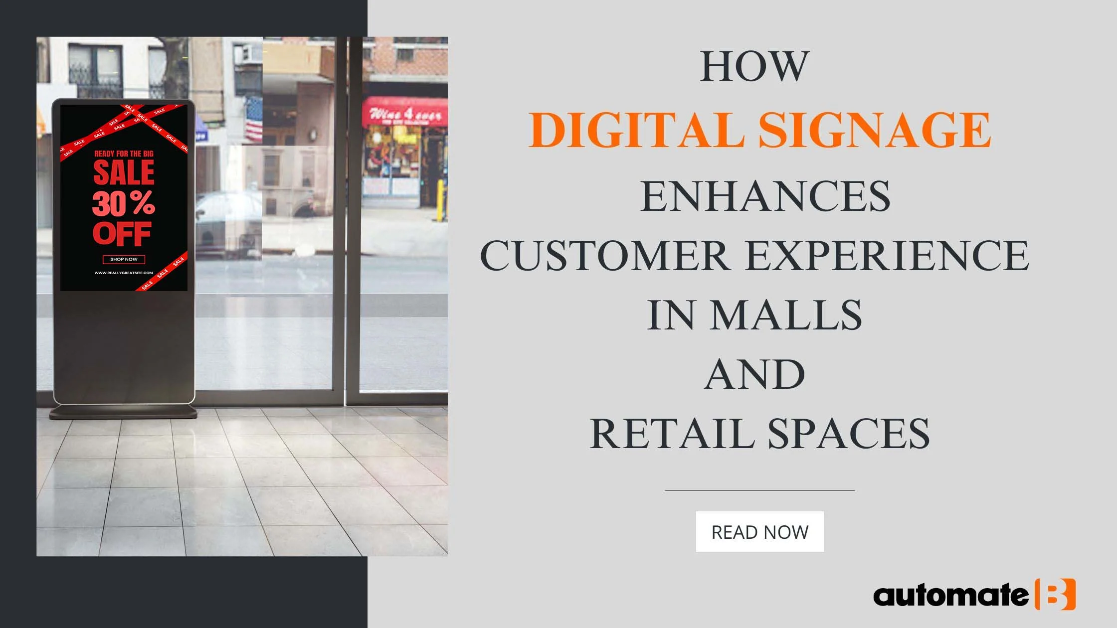 How Digital Signage Enhances Customer Experience in Malls and Retail Spaces