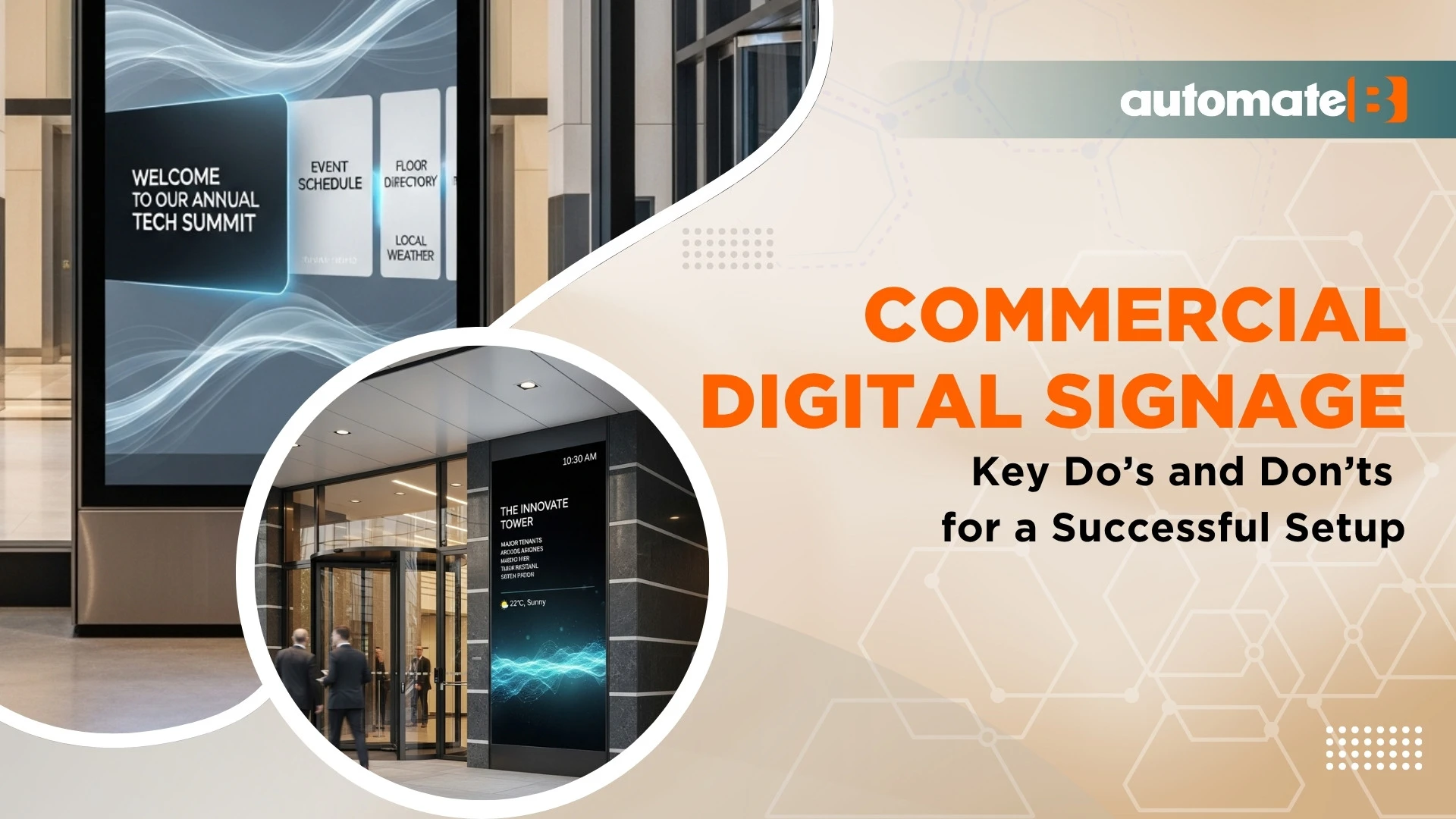 Commercial Digital Signage: Key Do’s and Don’ts for a Successful Setup