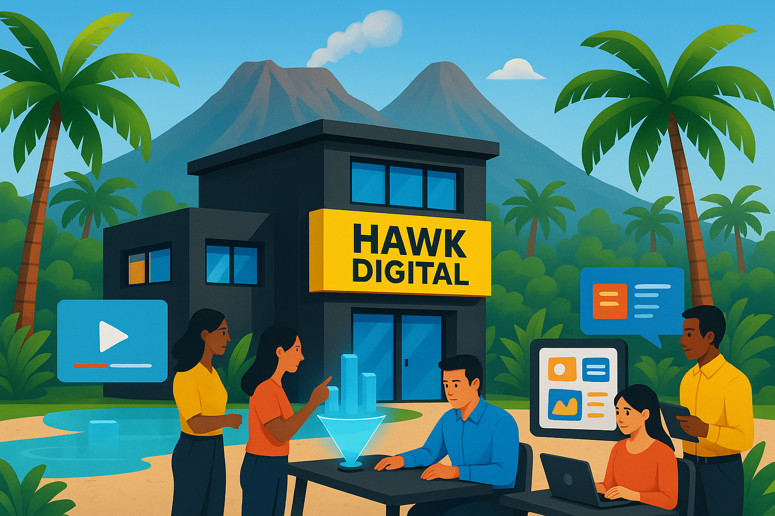 Hawk Digital | Agence de création digitale à La Réunion