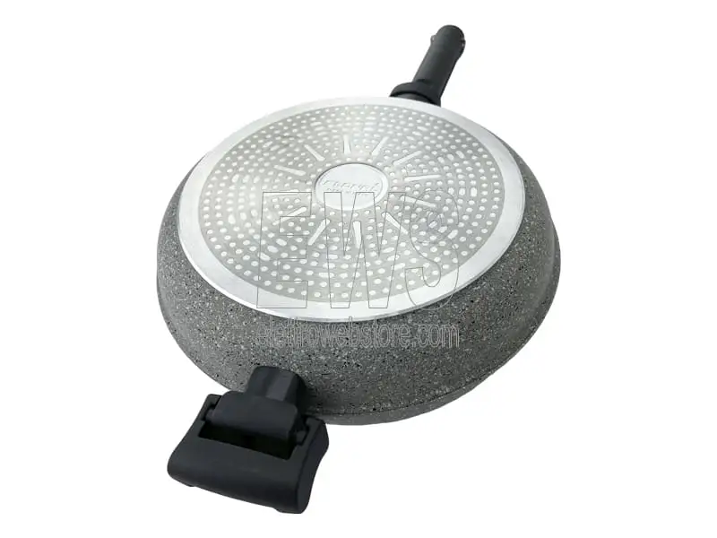 Flonal Dura Rocky Twins cm.28 induzione padella vaporiera saltapasta wok