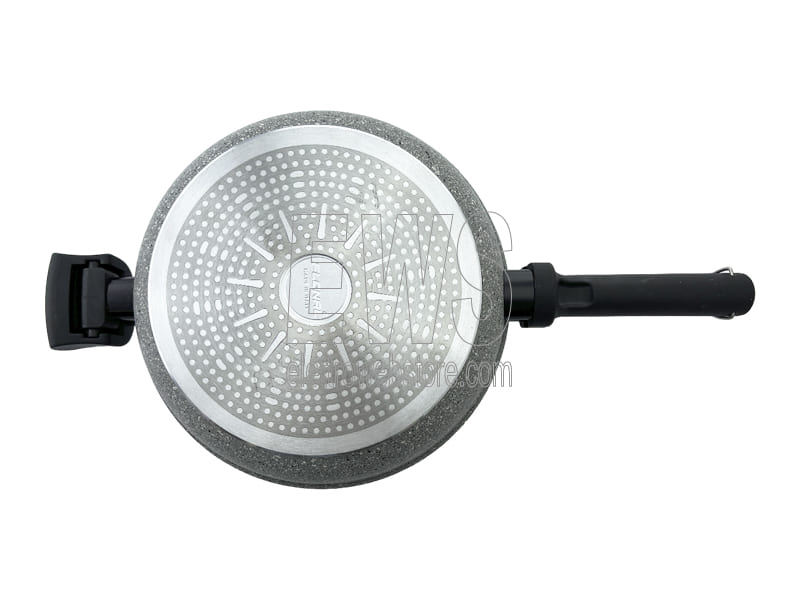 Flonal Dura Rocky Twins cm.28 induzione padella vaporiera saltapasta wok