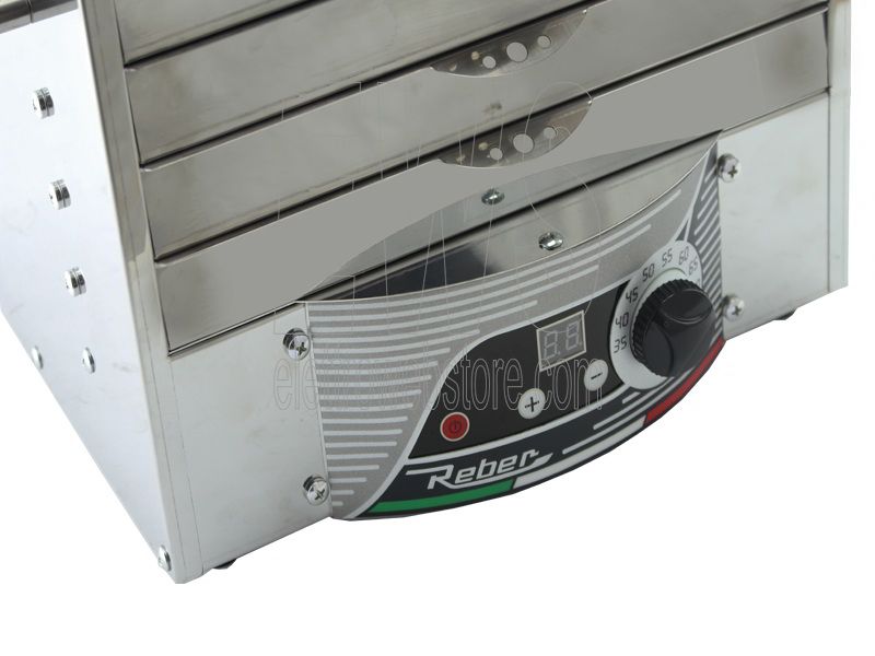 REBER essiccatore digitale per alimenti inox 10080NP professionale ...