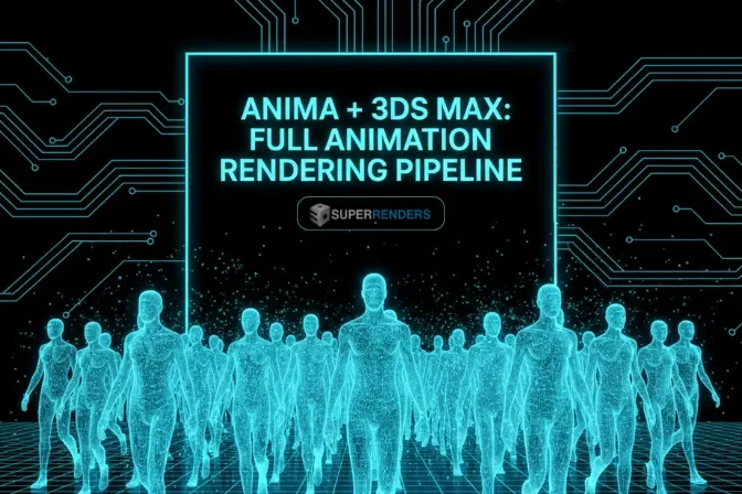 Anima Plugin Tutorial: Render Crowd Animation Fast in 3dsMax - Super ...