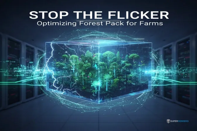 Forest Pack Animation on Render Farms: Stability Guide - Super Renders Farm