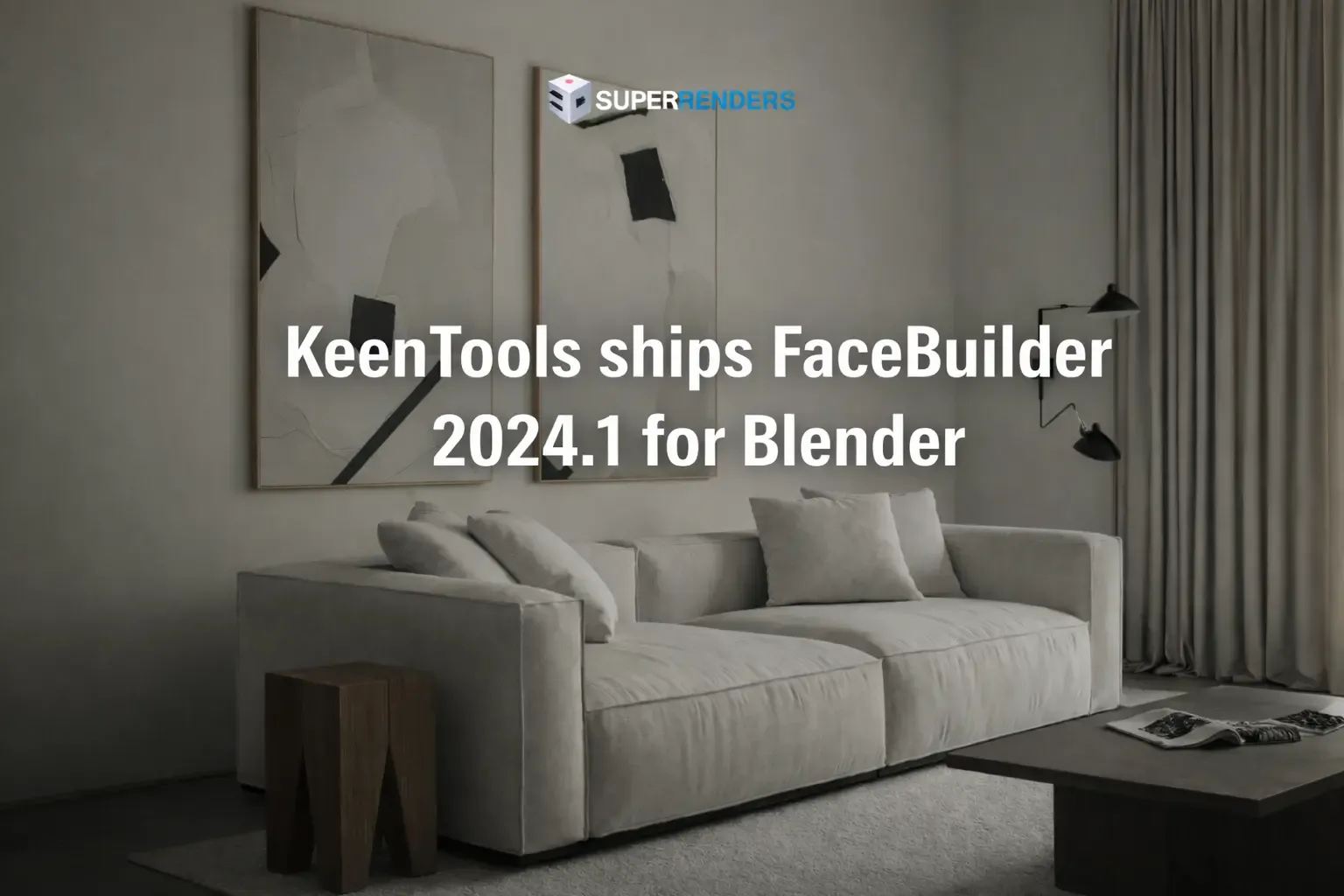 FaceBuilder 2024.1: Blender 자동 얼굴 감지 | SuperRenders