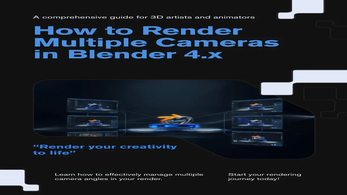 Mehrere Kameras in Blender 4 | SuperRenders