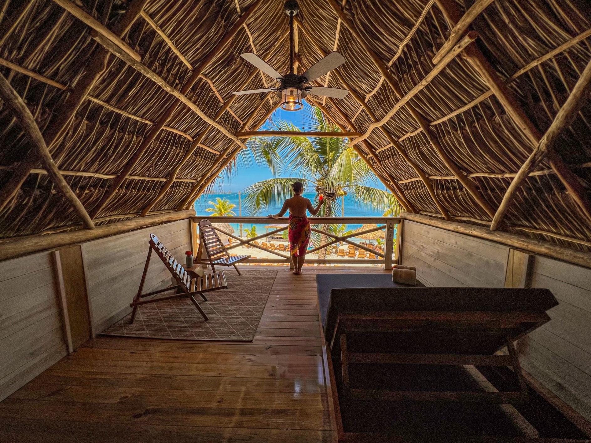 Roatan Excursions | Exclusive Ocean view Cabaña Day Pass at Turquoise Bay