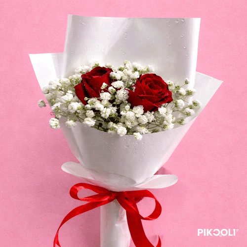 Real Red Rose Flower Bouquet in Bangladesh
