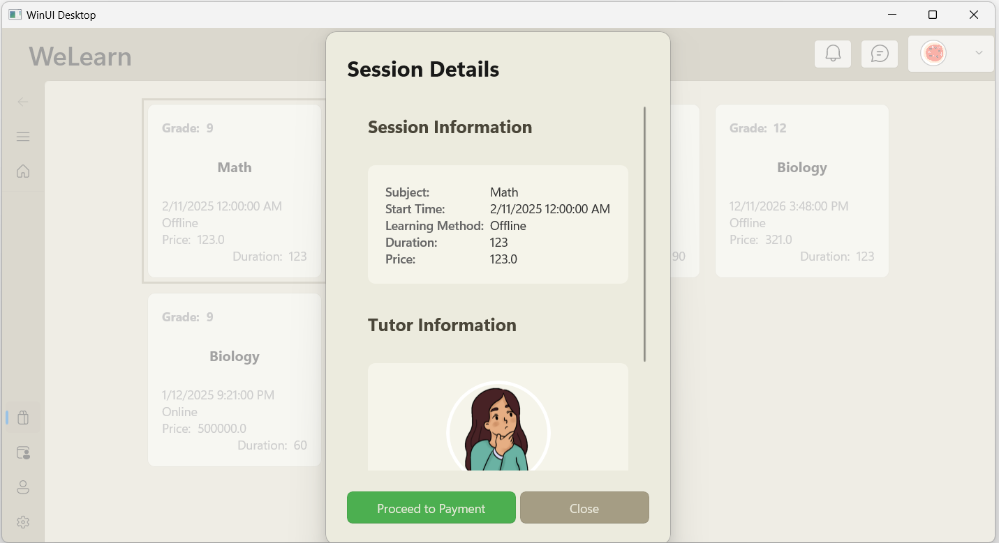 GitHub - zjn1404/WP-WeLearn: An application that connects students and tutors, allowing students ...