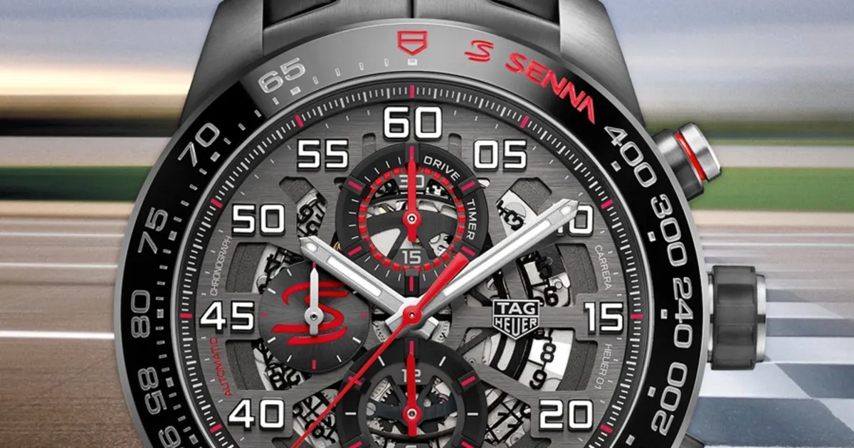 TAG Heuer: Carrera Heuer 01 Ayrton Senna | WatchTime