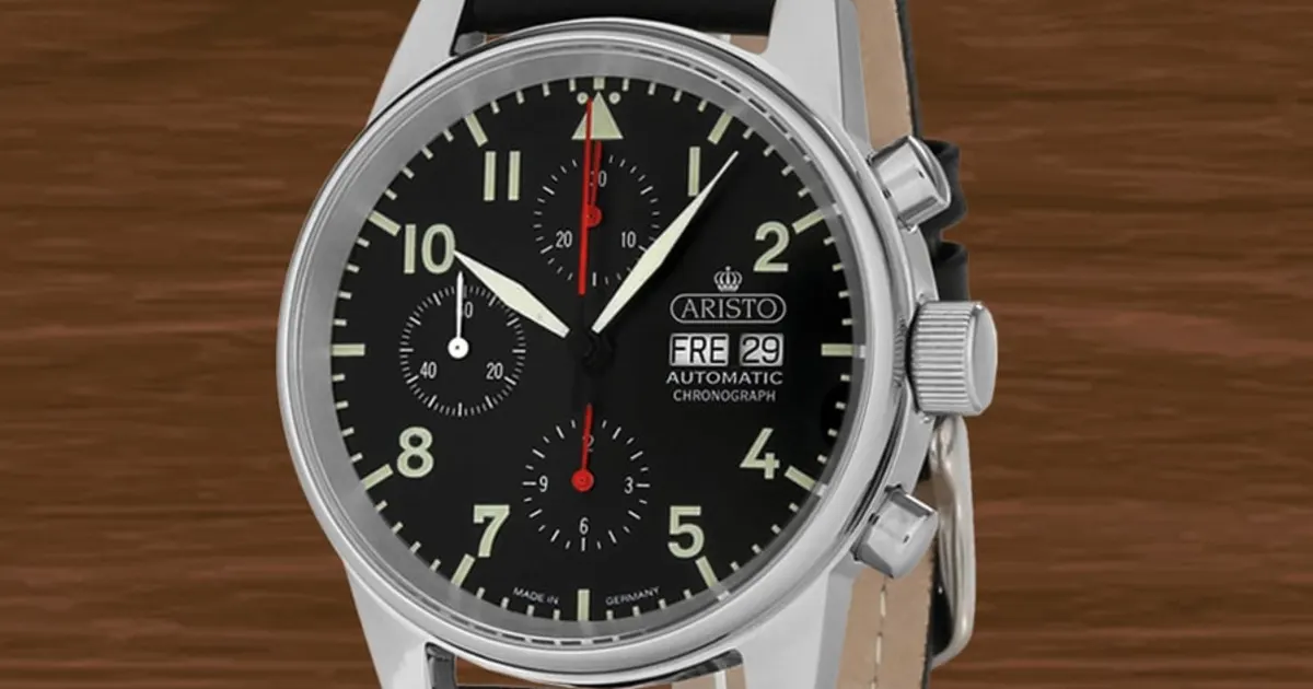 Aristo: Chronographen mit Sellita SW 500 | WatchTime