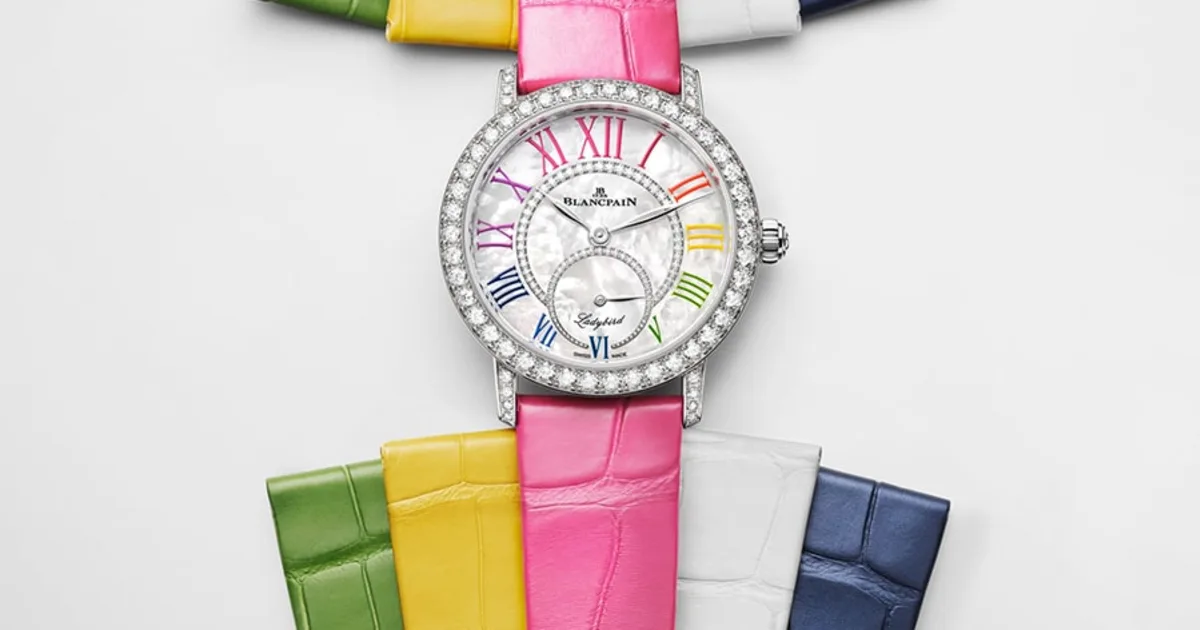 Blancpain zelebriert den Sommer mit neuer Ladybird Colors Rainbow ...