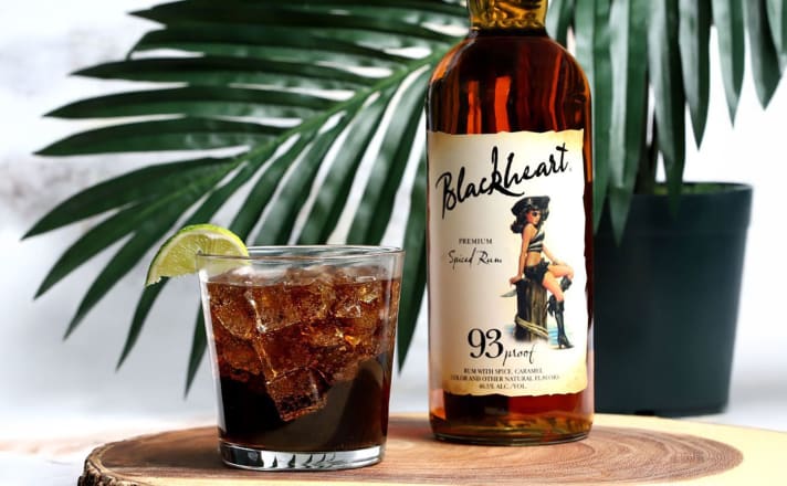 blackheart spiced rum