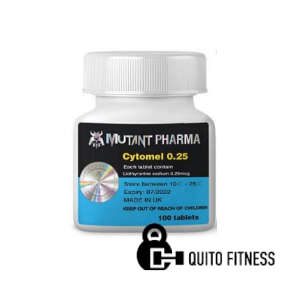 CYTOMEL 0.25 MCG - Quito Fitness