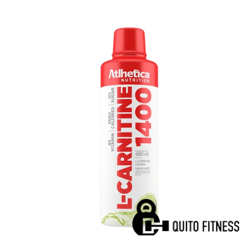 Atlhetica L-carnitina 1400 x 480 ml - Quito Fitness