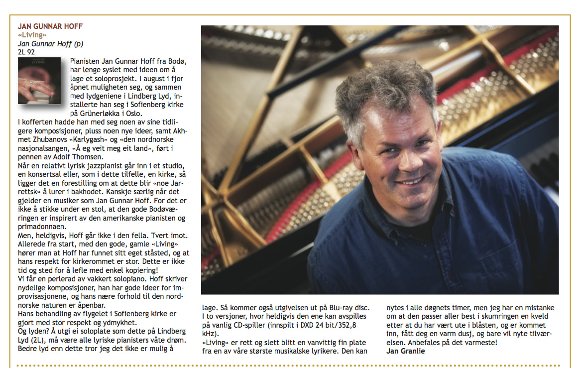 JAZZNYTT-2 – Jan Gunnar Hoff