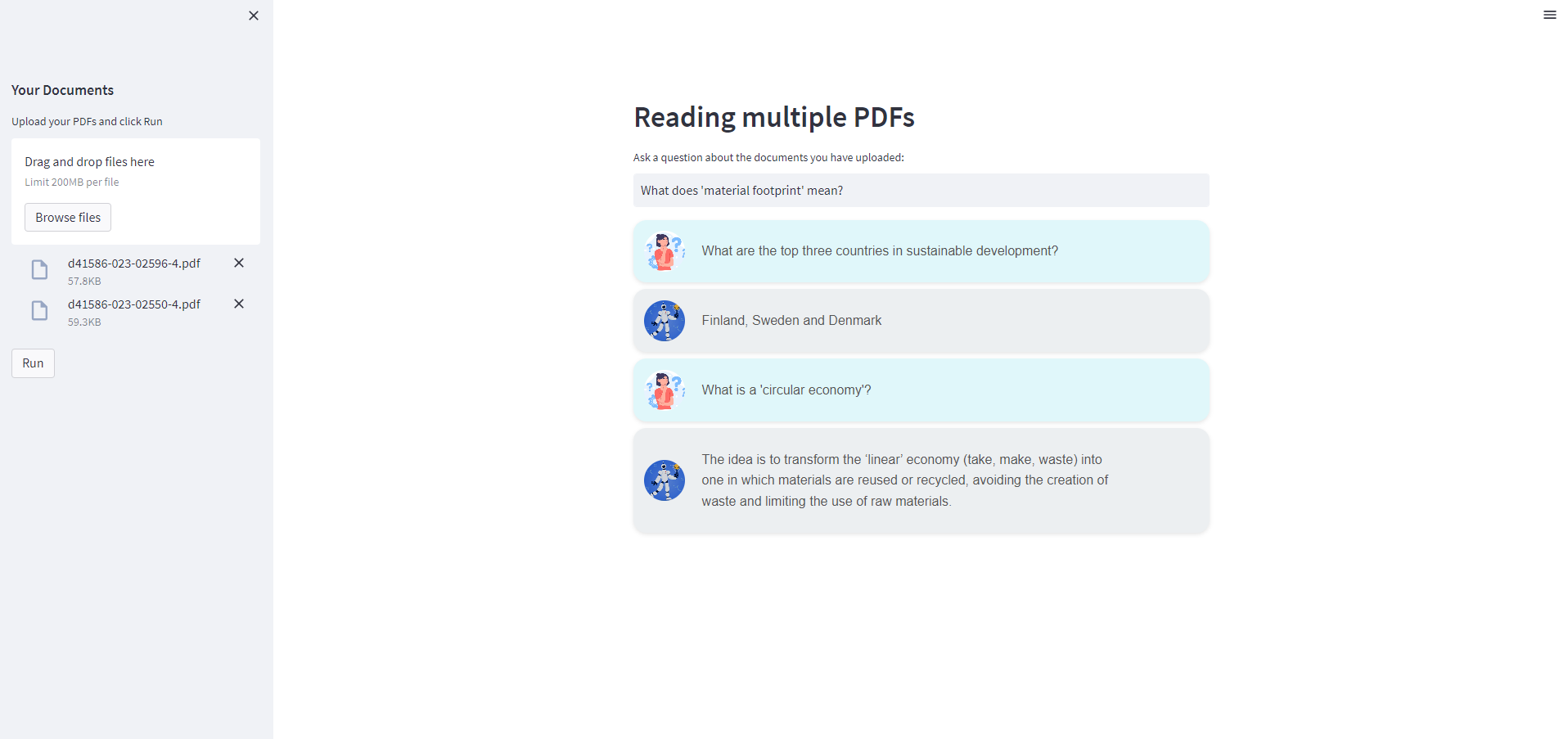 GitHub - peishan31/pdfs-query: Get the TL;DR on lengthy PDFs by asking questions