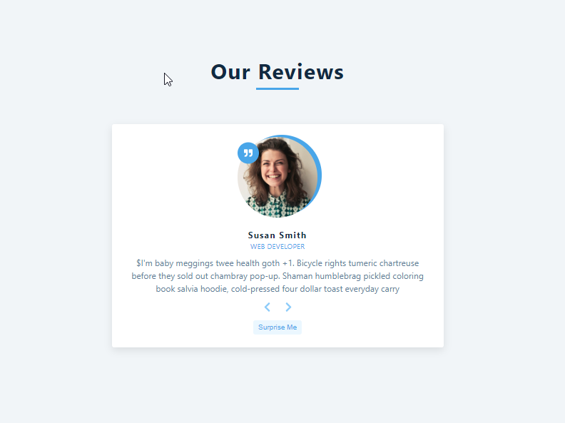 GitHub - AlexBachurin/react-review-app: simple react review app, using ...