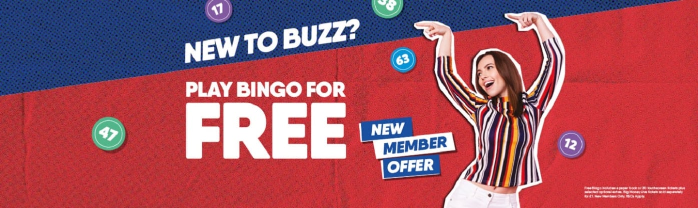 Play Bingo & Slots in Feltham: Buzz Bingo Clubs | Buzz Bingo