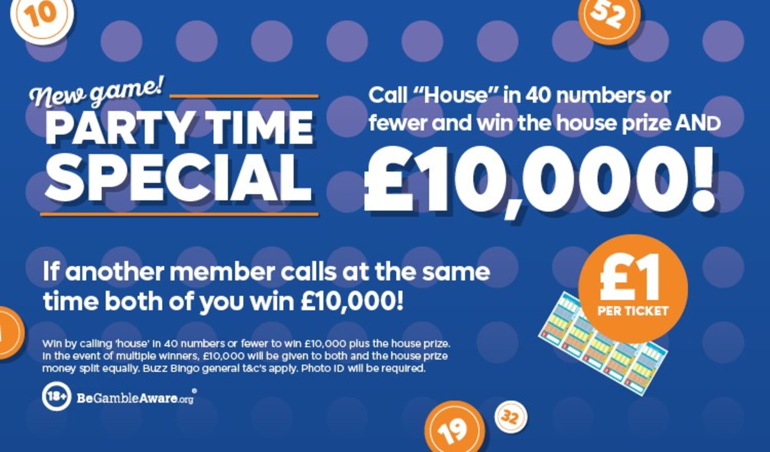 Party Time Special | Buzz Bingo