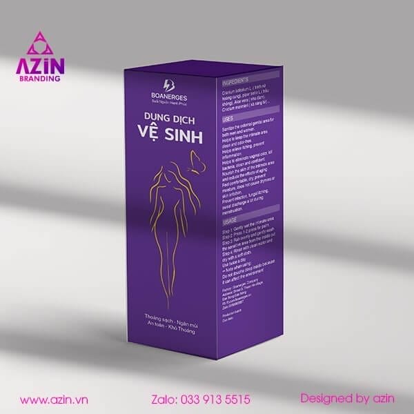 Vỏ Hộp Dung Dịch - Azin Branding