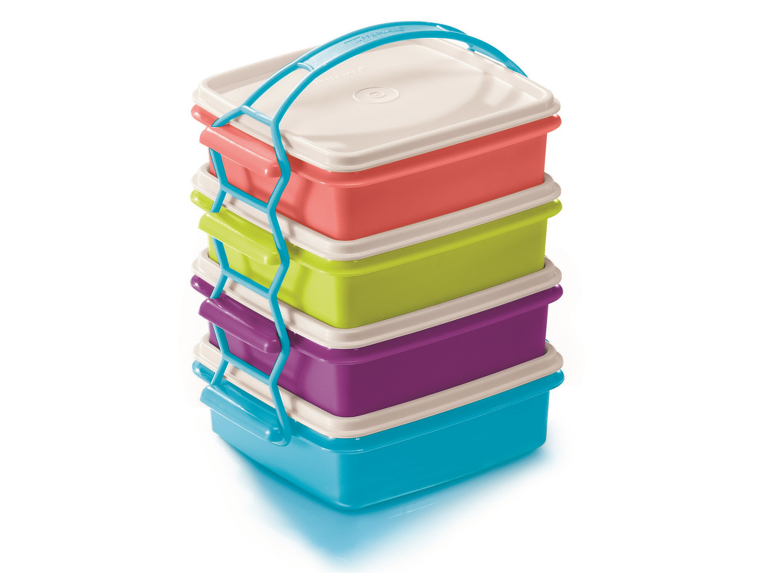 Small Goody Box with Cariolier (4) 790ml | Tupperware Plus