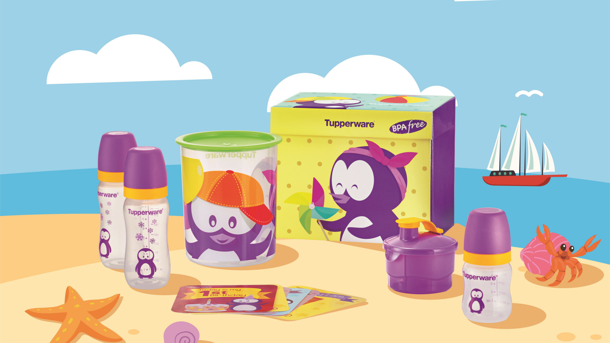 Twinkle Baby Milestone Set | Tupperware Plus