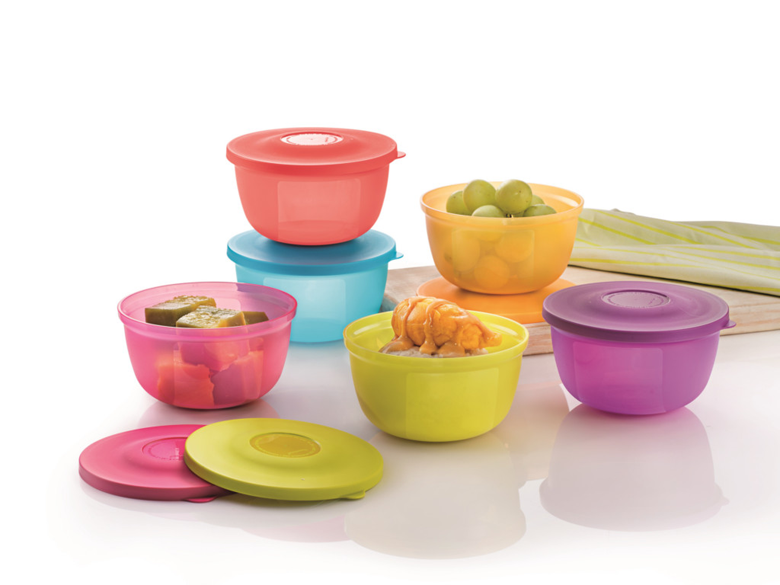 Small Round Saver (6) 400ml | Tupperware Plus
