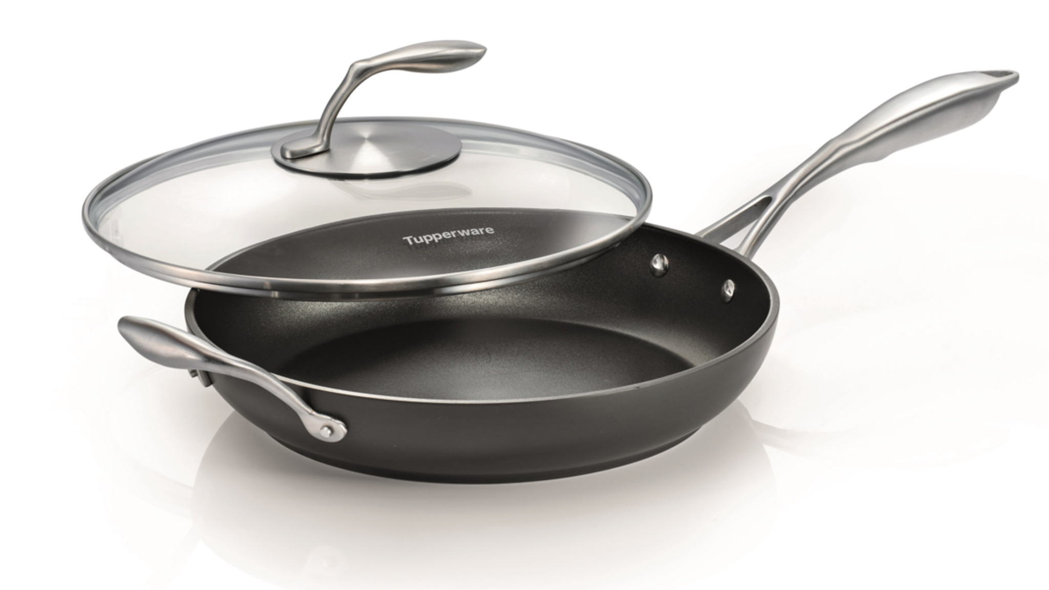 Fry Pan with Glass Lid (28cm) | Tupperware Plus