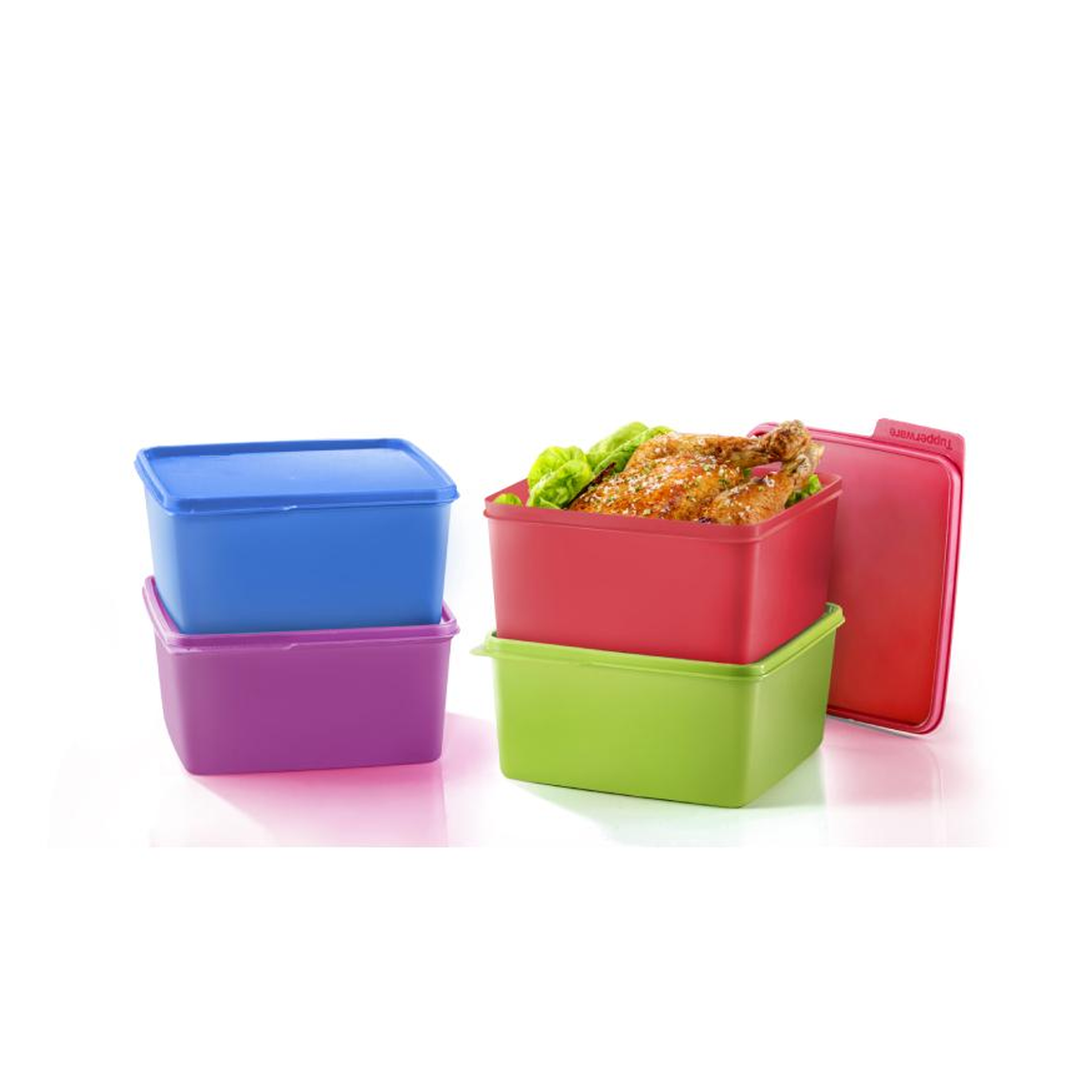 Snack & Stack (4) 2.5L | Tupperware Plus
