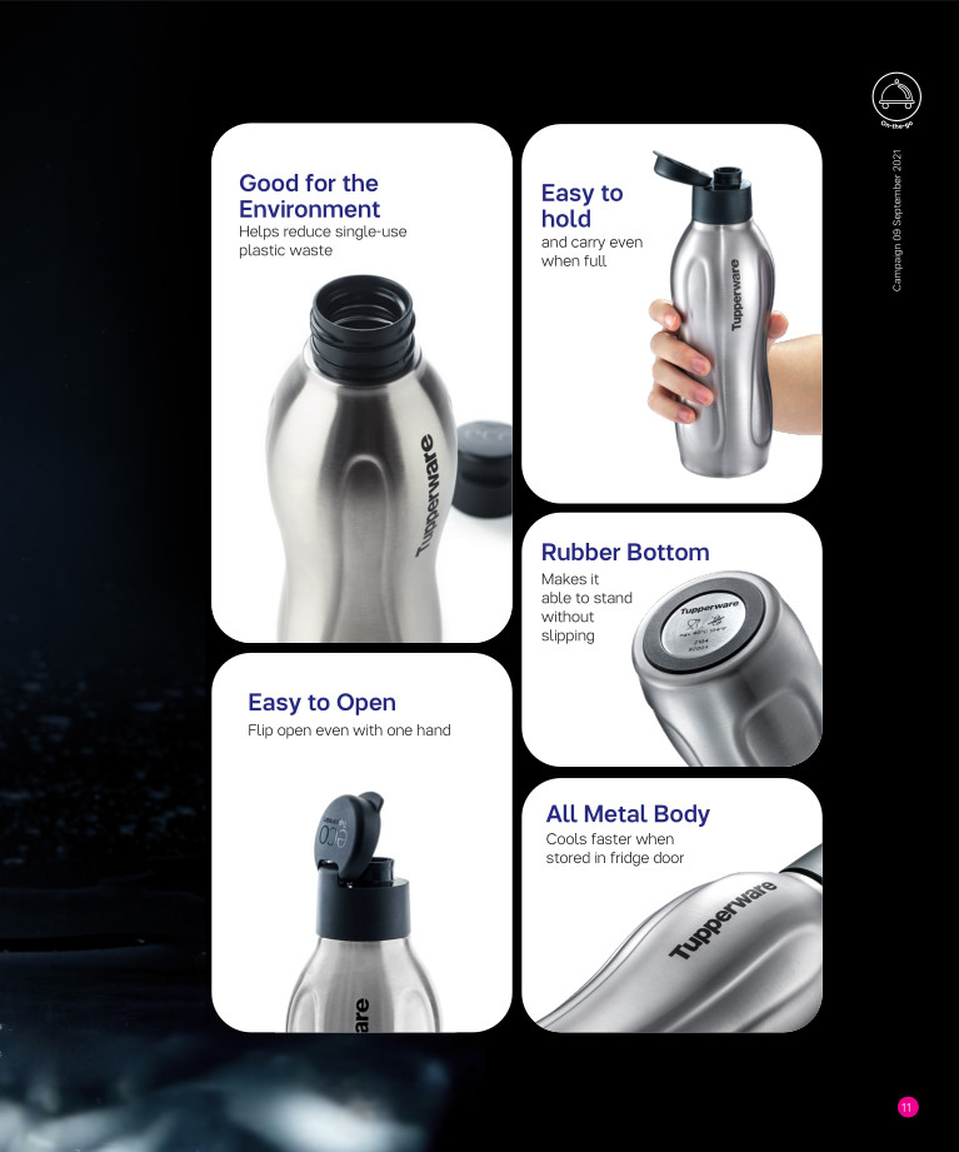 Stainless Steel Eco Bottle (1) 880ml | Tupperware Plus