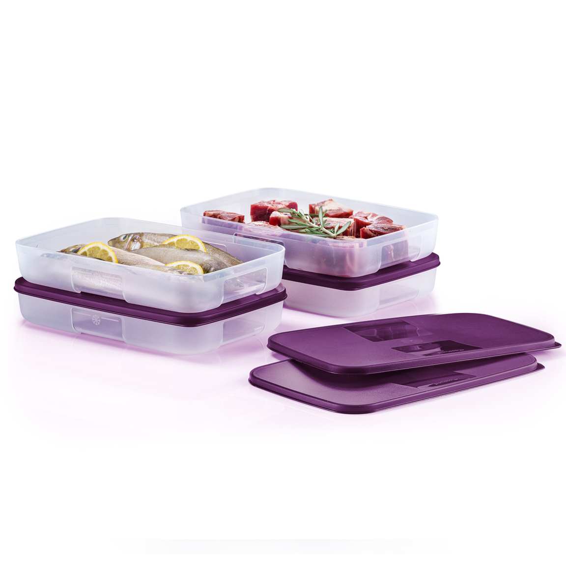 FreezerMate Medium I (4) 550ml | Tupperware Plus