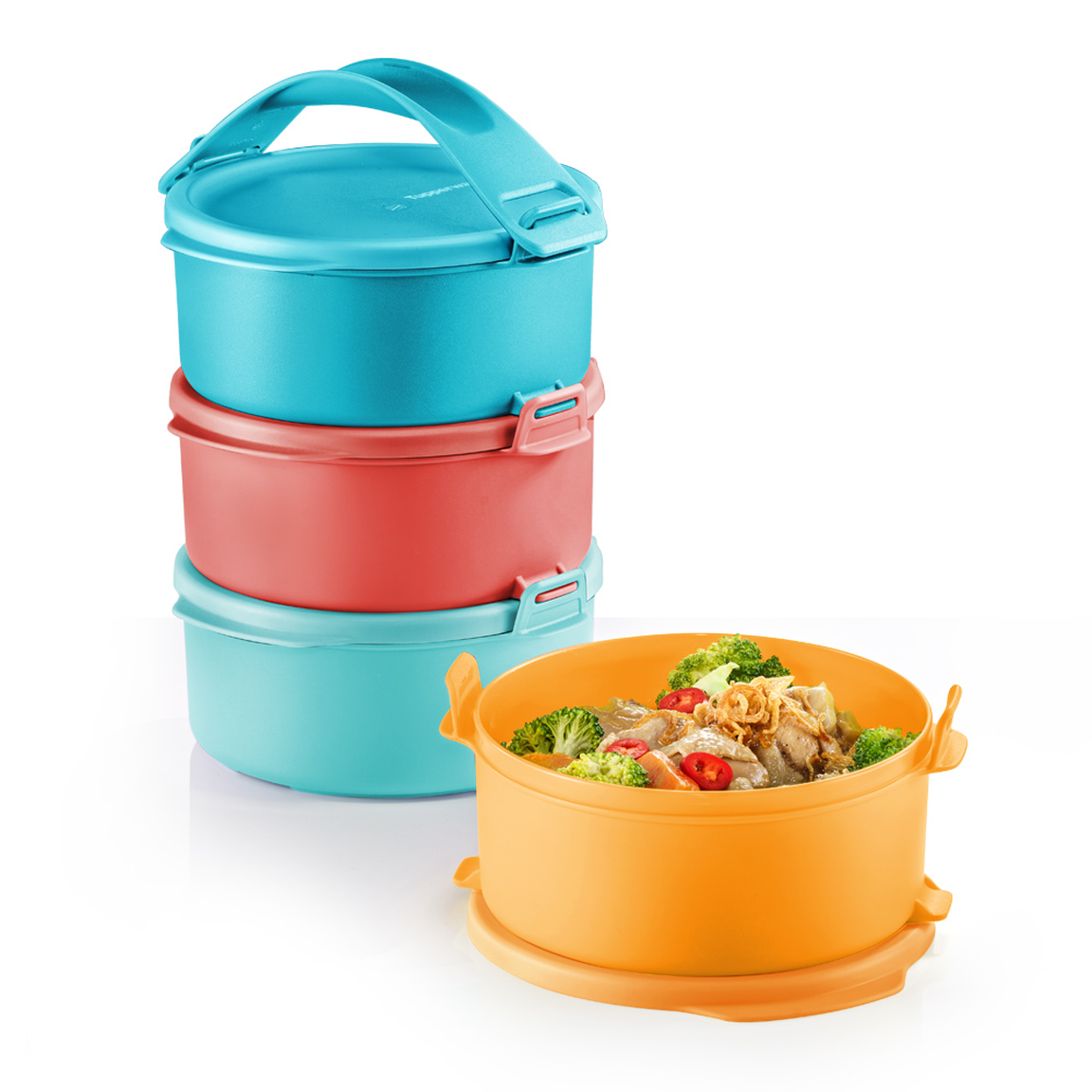Tup Tiffin Set (4) 550ml | Tupperware Plus Tup Tiffin Set (4) 550ml | Tupperware Plus