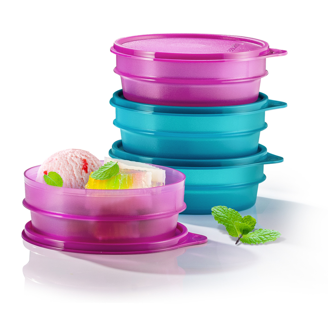 Sweet Stackable (4) 500ml | Tupperware Plus