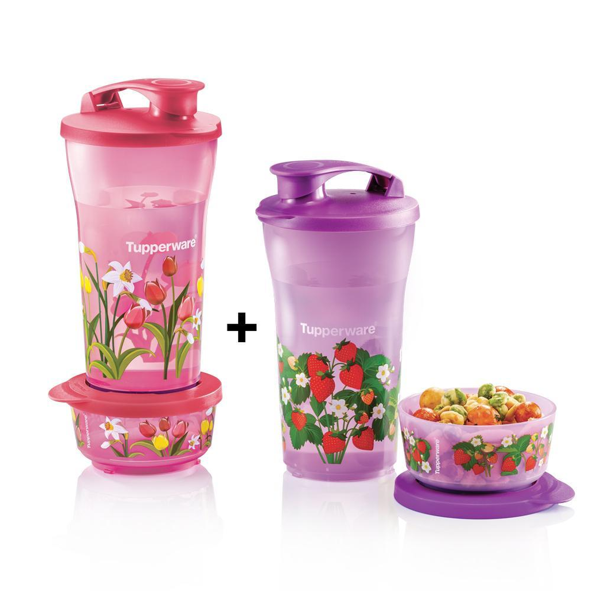 Quench & Snack Set (2) | Tupperware Plus