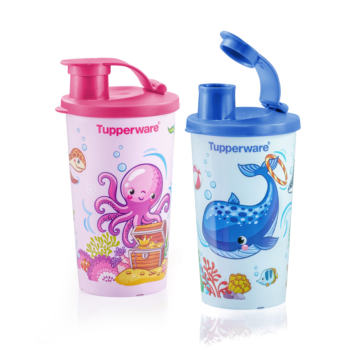 Aqua Friends Tumbler (2) 330ml | Tupperware Plus