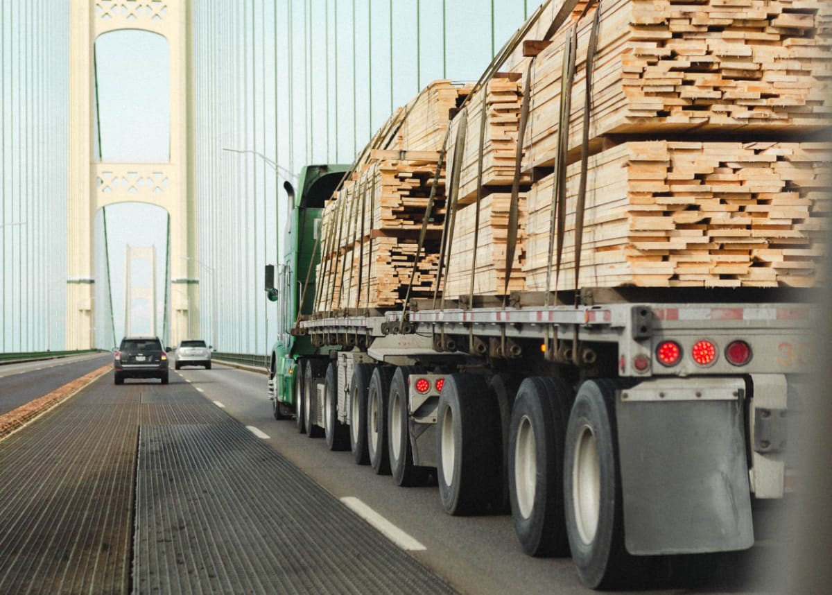 ¿Qué es el transporte de carga plana? - Transporte directo